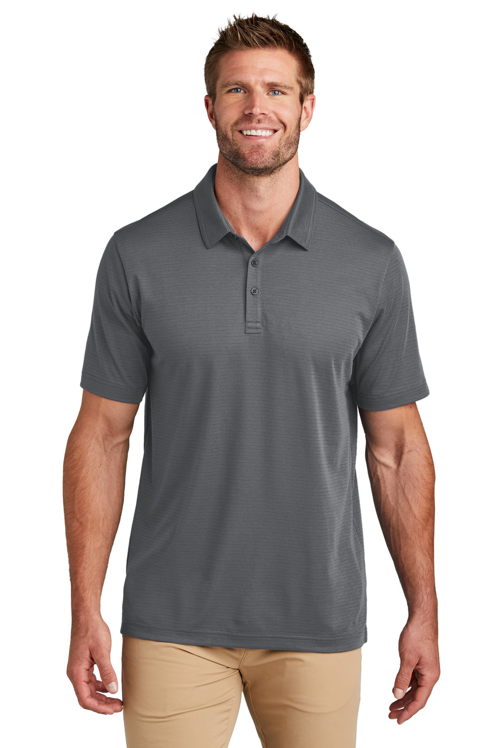 Men's Performance Solid Polo | Quick-Dry & Wrinkle-Resistant